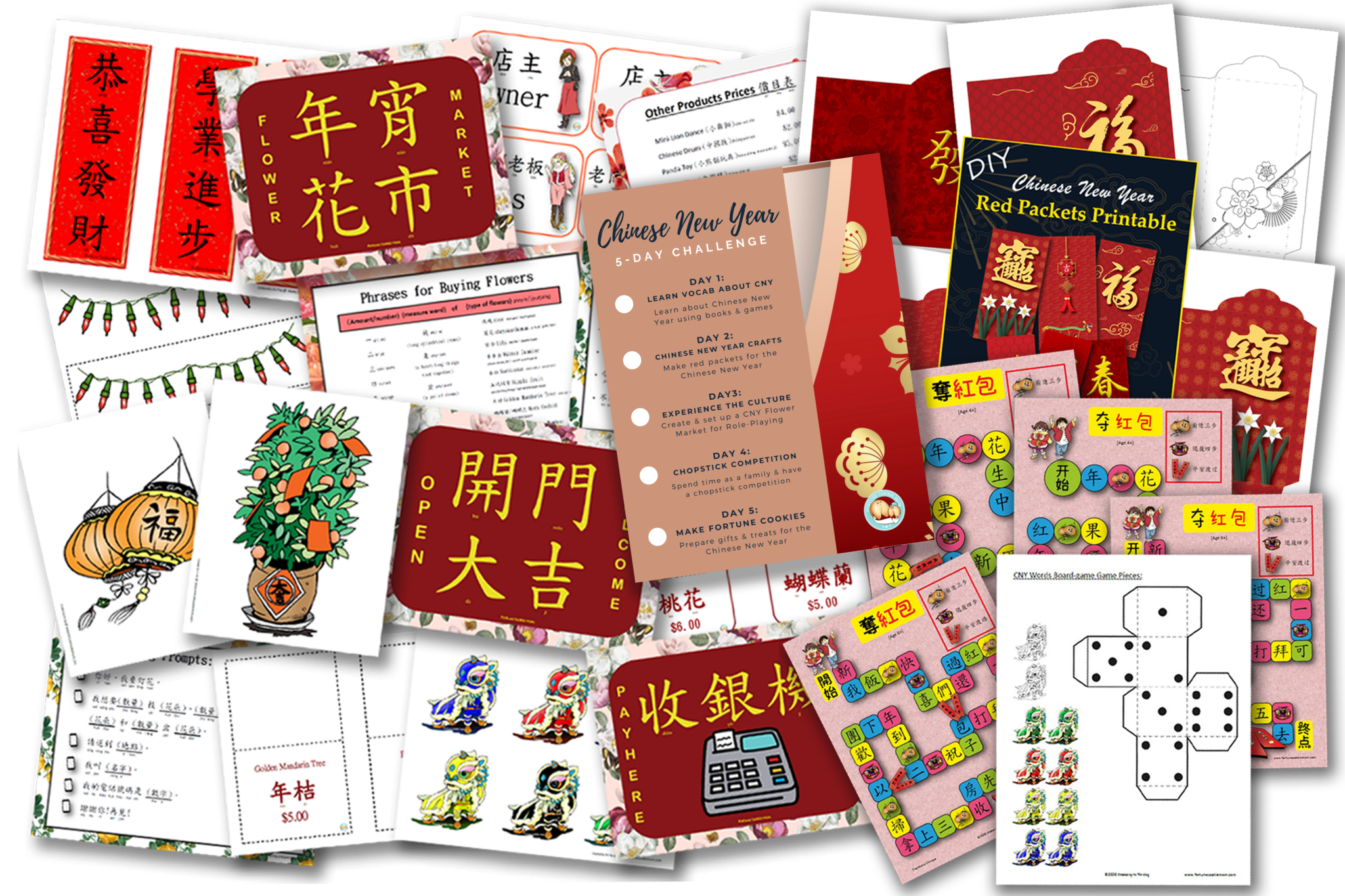 5-Day Chinese New Year Challenge - Fortune Cookie Mom