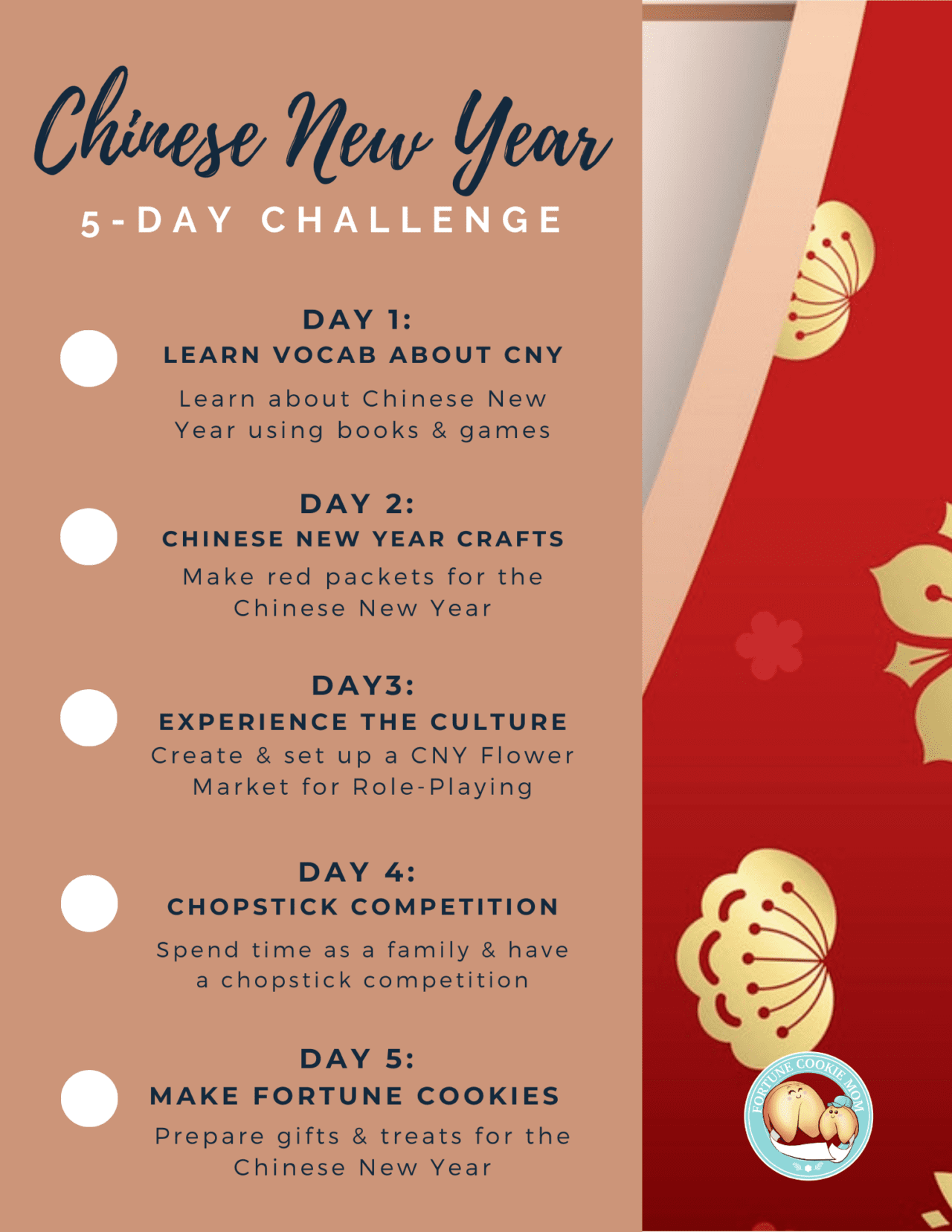 5-Day Chinese New Year Challenge - Fortune Cookie Mom